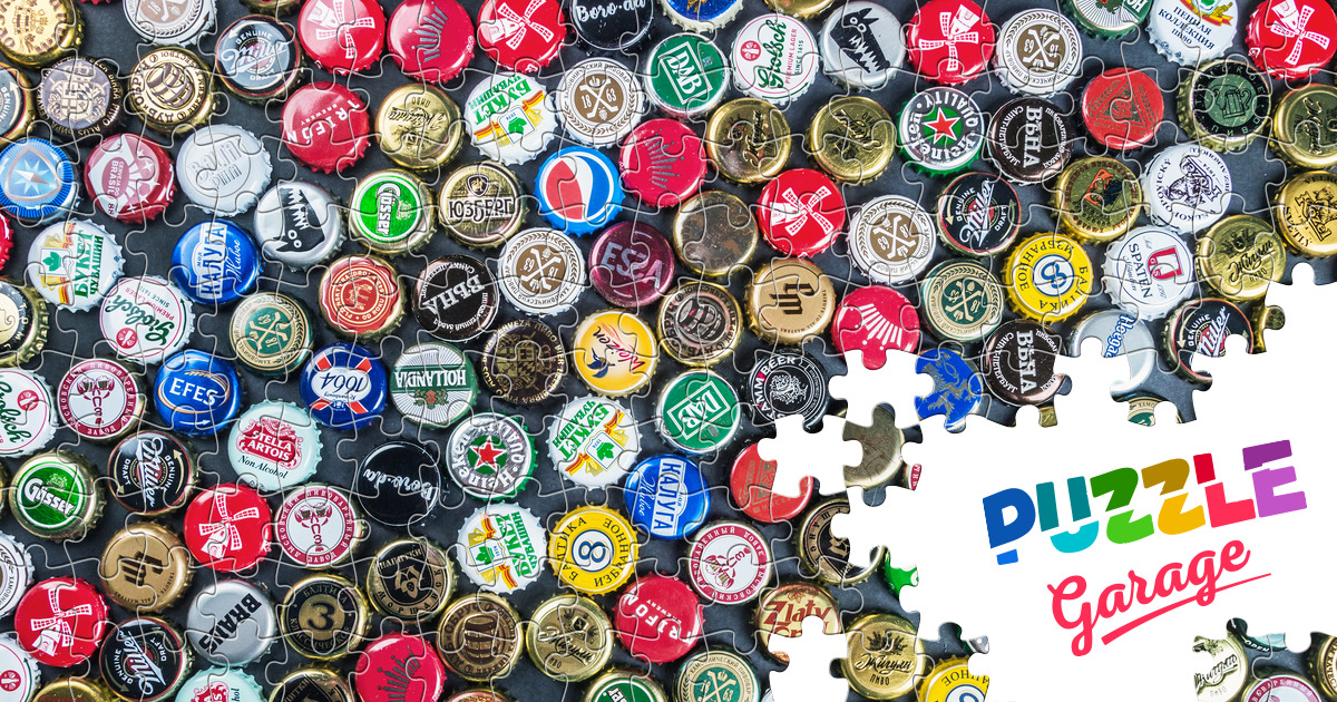 Metal covers Jigsaw Puzzle (Other, Collecting) | Puzzle Garage