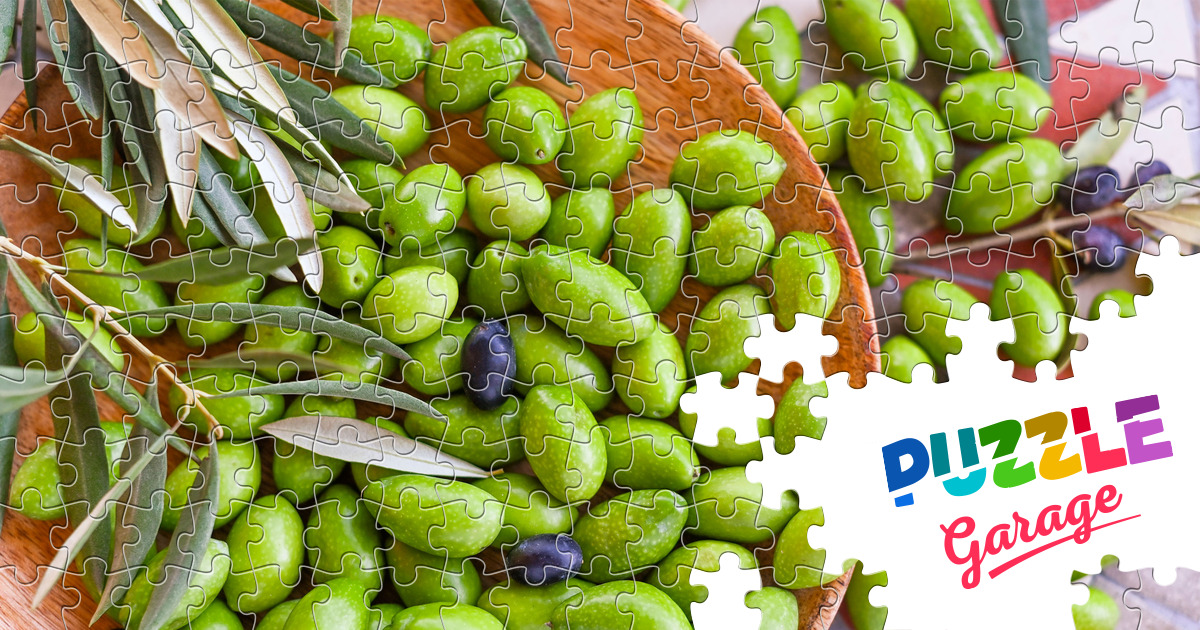 Green olives Jigsaw Puzzle (Home, Food) | Puzzle Garage