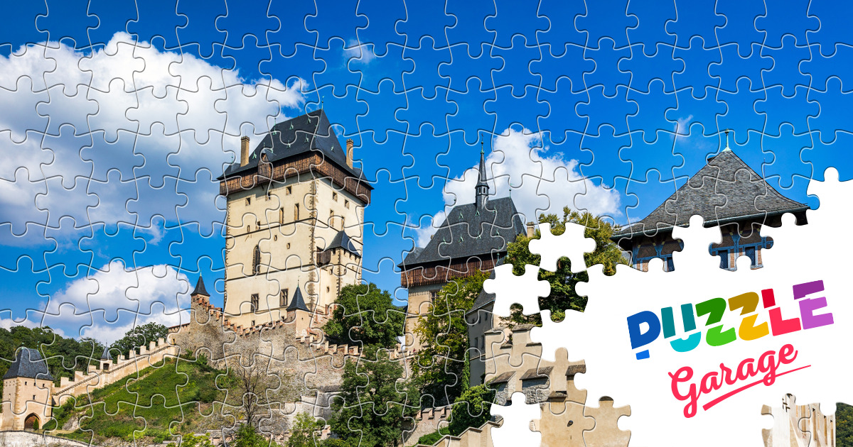 Karlštejn Castle Jigsaw Puzzle (Countries, Czech Republic) | Puzzle Garage