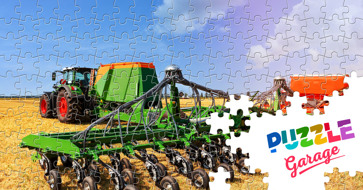 Agricultural seeders Jigsaw Puzzle (Technics, Special machinery ...