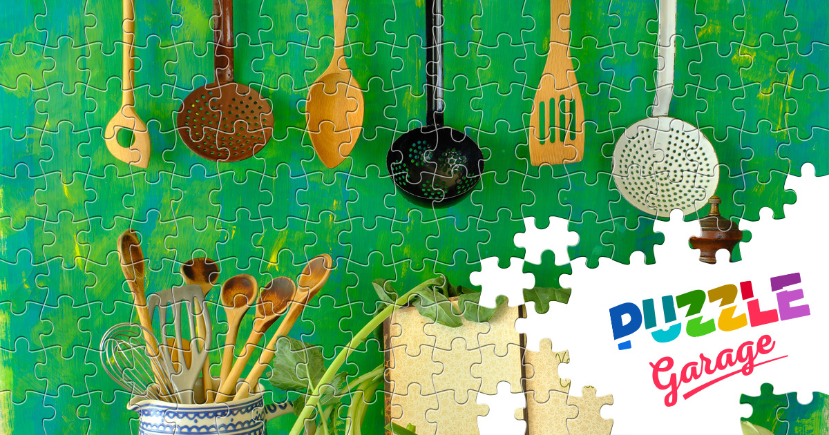 Kitchen utensils in the kitchen Jigsaw Puzzle (Stuff, Tools) | Puzzle ...
