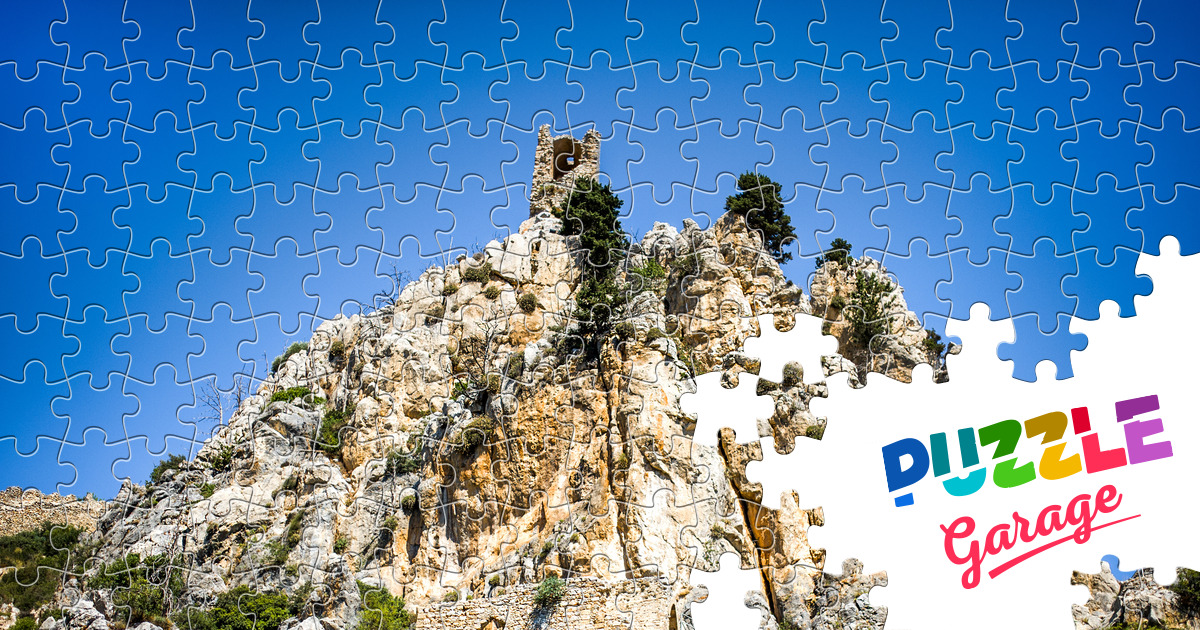 Castle of St. Hilarion Jigsaw Puzzle (Countries, Cyprus) | Puzzle Garage