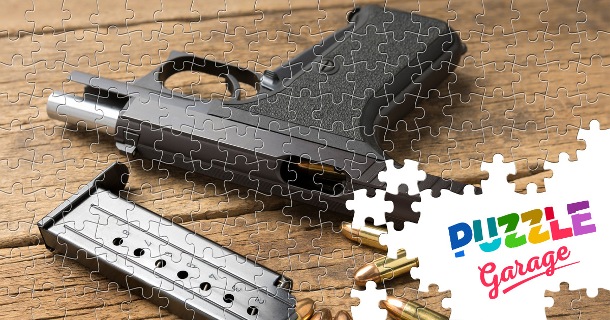 Gun and ammunition Jigsaw Puzzle (Stuff, Weapons) | Puzzle Garage