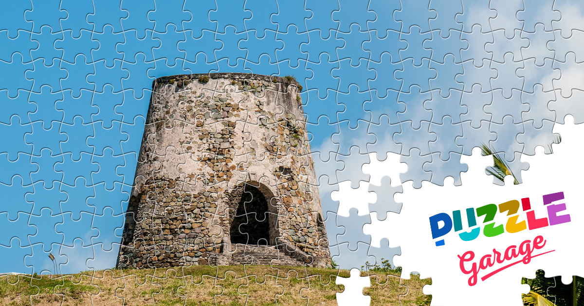 Rust-op-Twist Sugar Mill Jigsaw Puzzle (Countries, USA) | Puzzle Garage