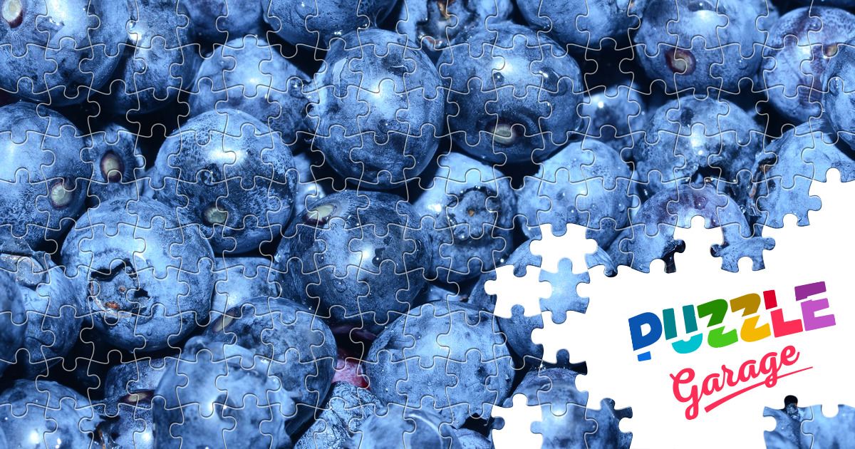 Blueberry Jigsaw Puzzle (Plants, Berries) | Puzzle Garage