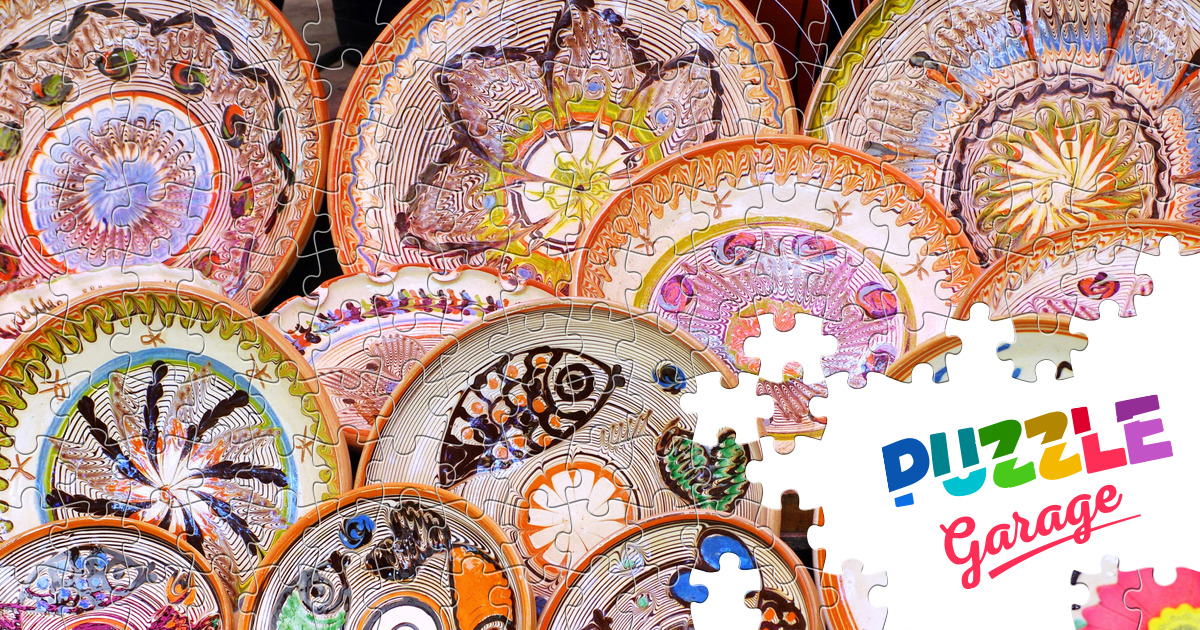 Khorez ceramics Jigsaw Puzzle (Countries, Romania) | Puzzle Garage