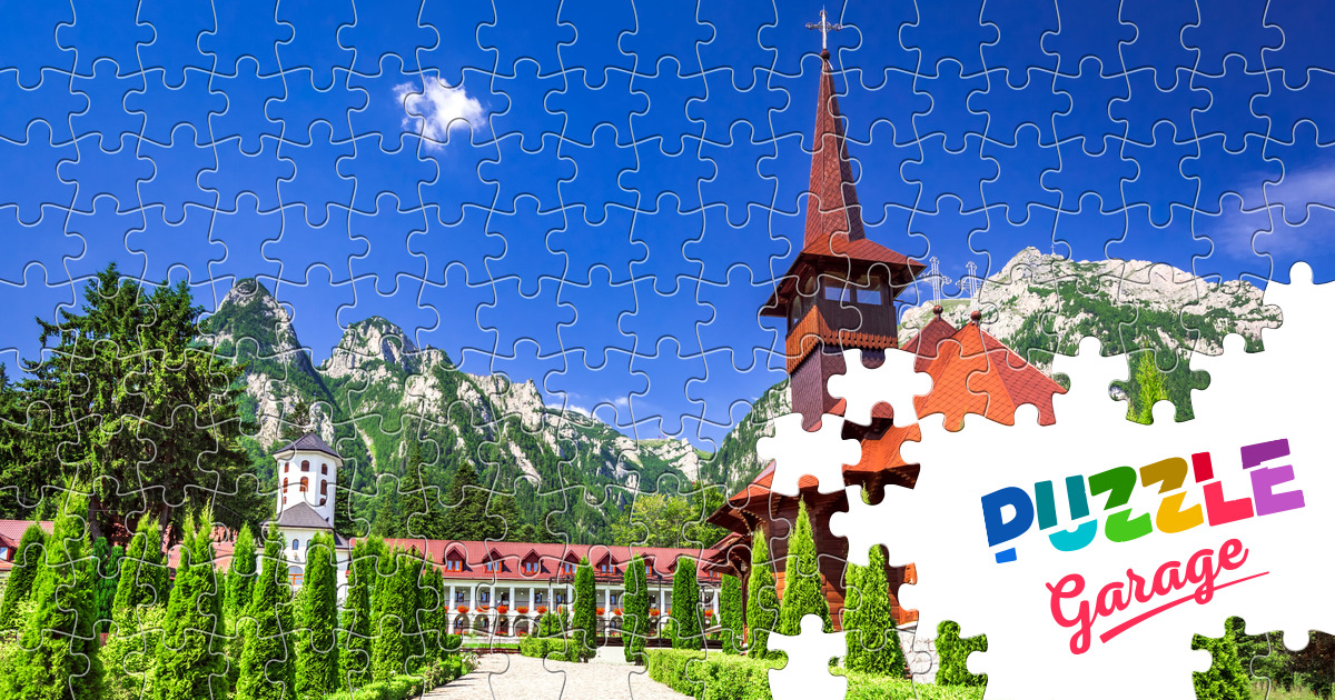 Karaimansky monastery Jigsaw Puzzle (Countries, Romania) | Puzzle Garage