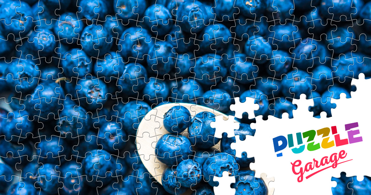 Blueberries Jigsaw Puzzle (Plants, Berries) | Puzzle Garage