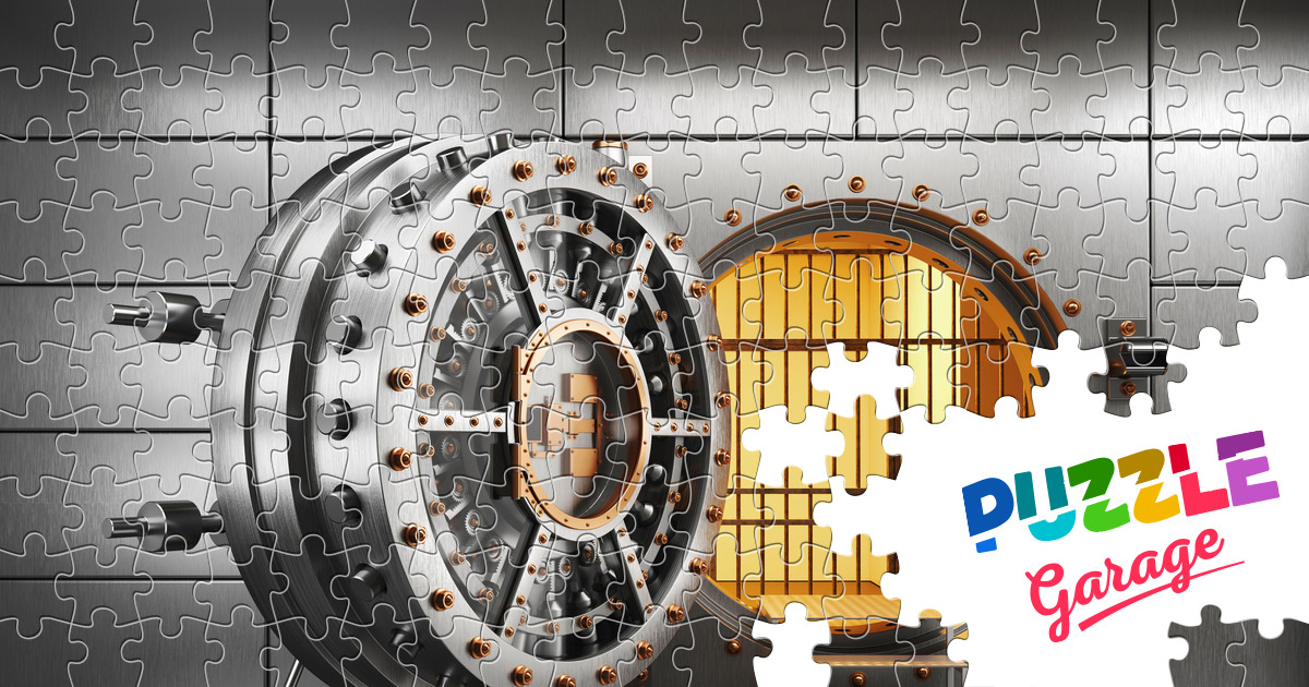 Bank vault Jigsaw Puzzle (Other, Money) | Puzzle Garage