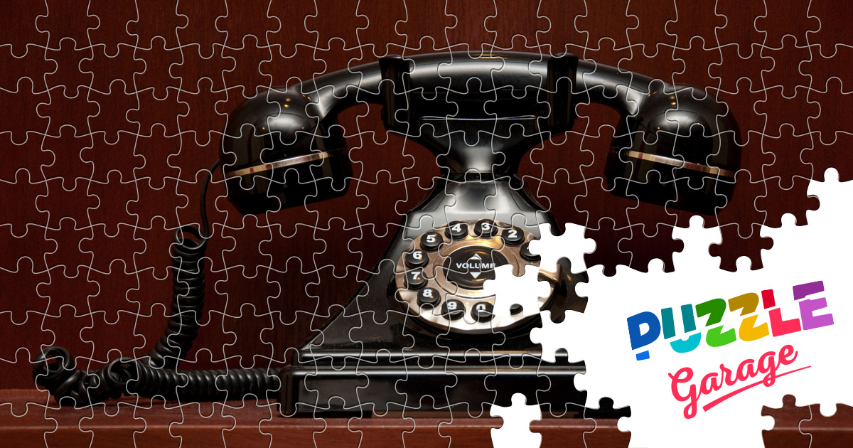 Retro phone Jigsaw Puzzle (History, Retro) | Puzzle Garage