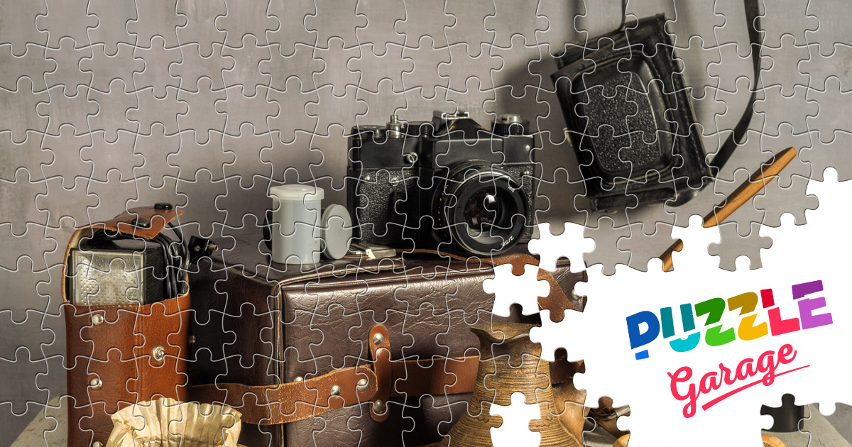 Retro items on the table Jigsaw Puzzle (History, Retro) | Puzzle Garage