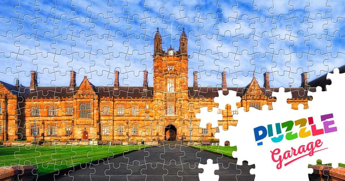 University of Sydney Quadrangle Jigsaw Puzzle (Countries, Australia ...