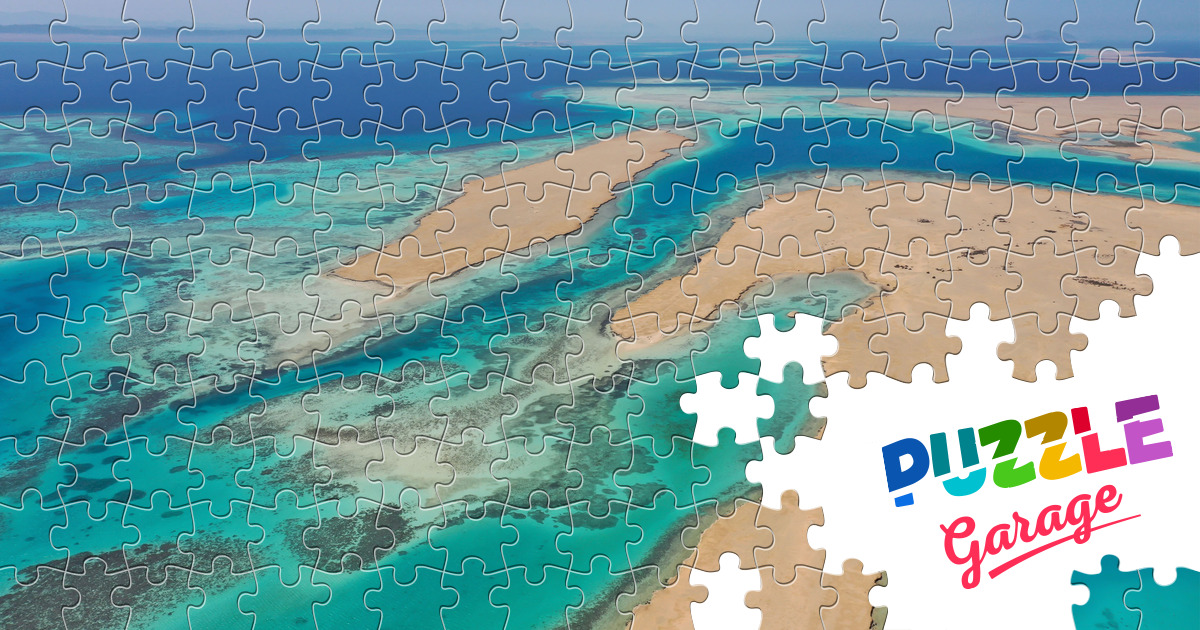 Islands in the Red Sea Jigsaw Puzzle (Countries, Egypt) | Puzzle Garage