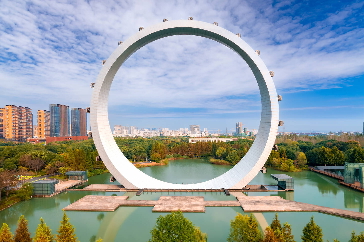 Ring of Life, Fushun Jigsaw Puzzle (Countries, China) | Puzzle Garage