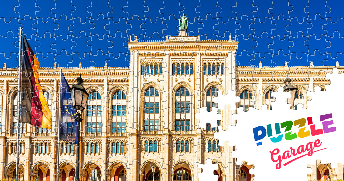 Administrative building of the government of Upper Bavaria Jigsaw ...