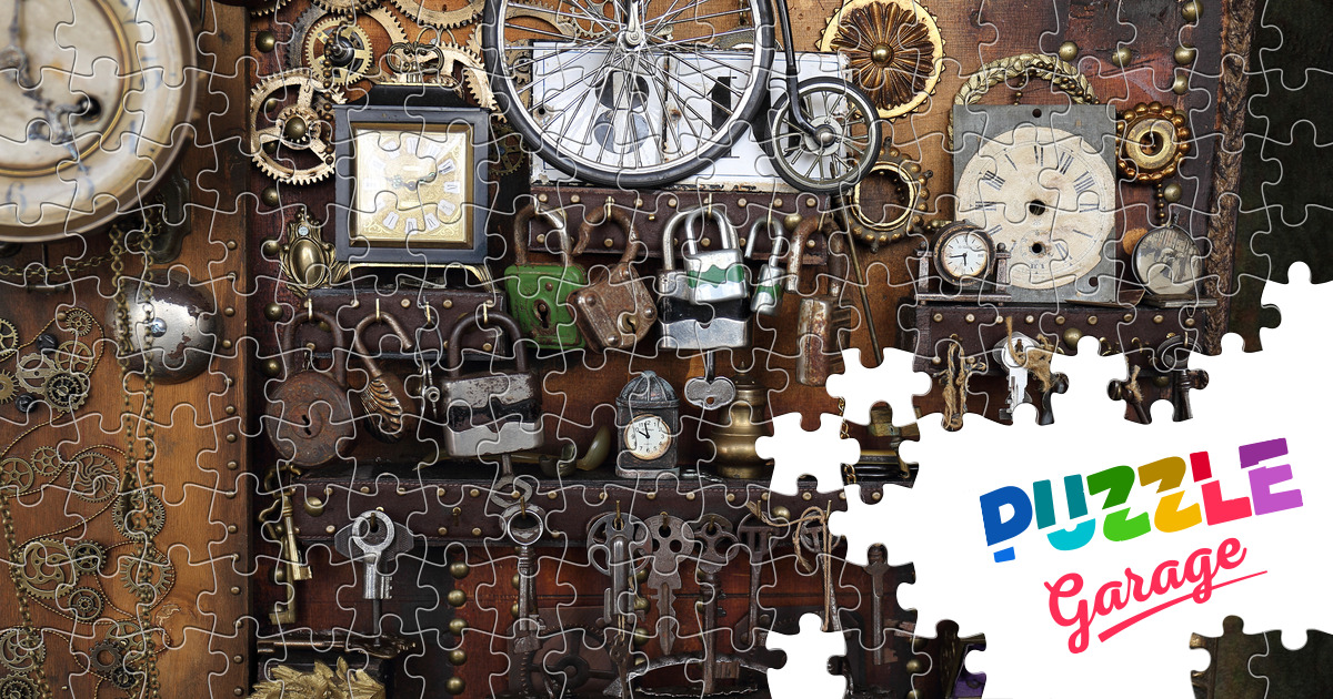 Keys and locks Jigsaw Puzzle (Stuff, Tools) | Puzzle Garage