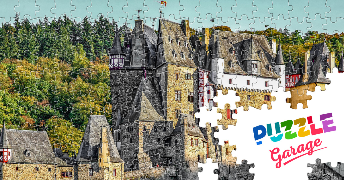 Ancient castle Eltz Jigsaw Puzzle (Countries, Germany) | Puzzle Garage