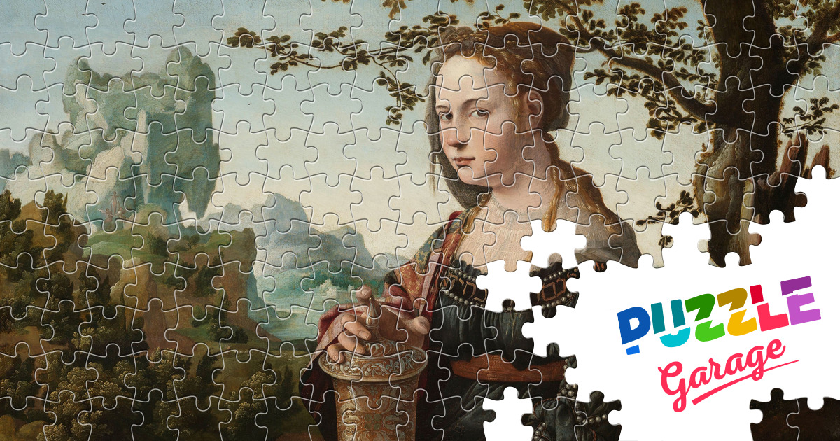 Jan van Scorel: "Mary Magdalene" Jigsaw Puzzle (Art, Masterpieces ...