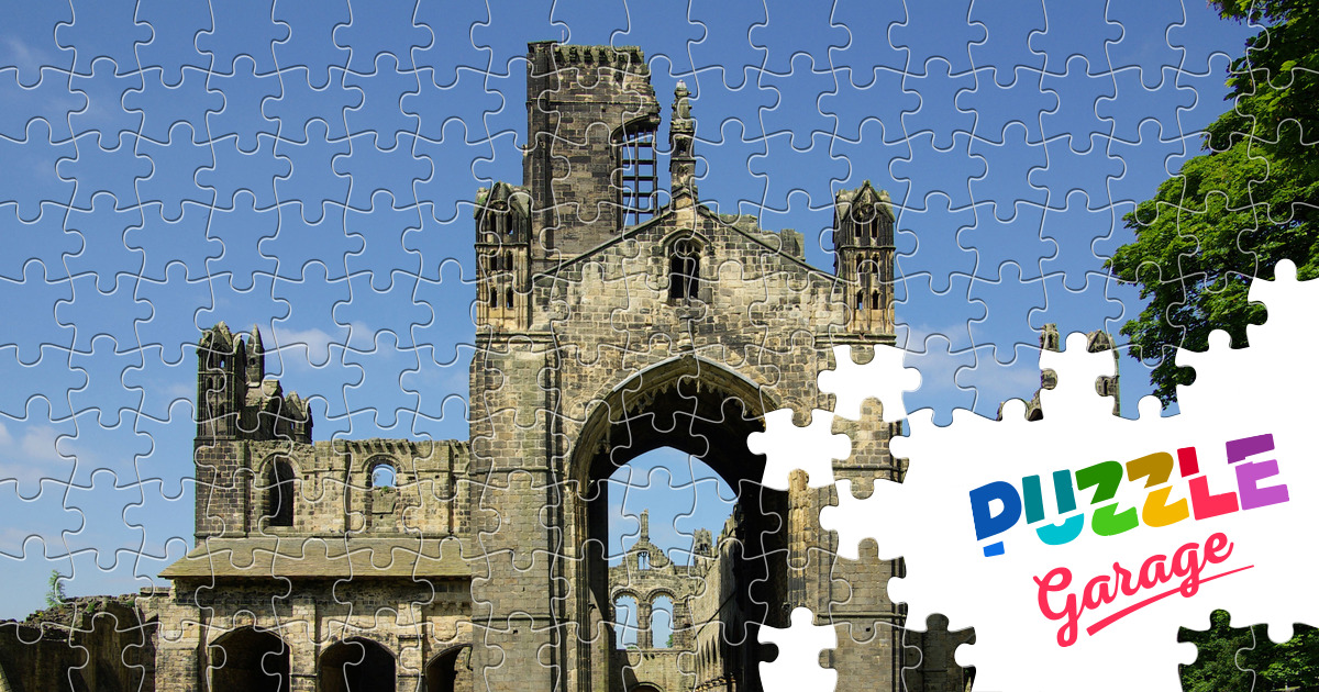 Kirkstall Abbey in Leeds Jigsaw Puzzle (Countries, Great Britain) | Puzzle Garage