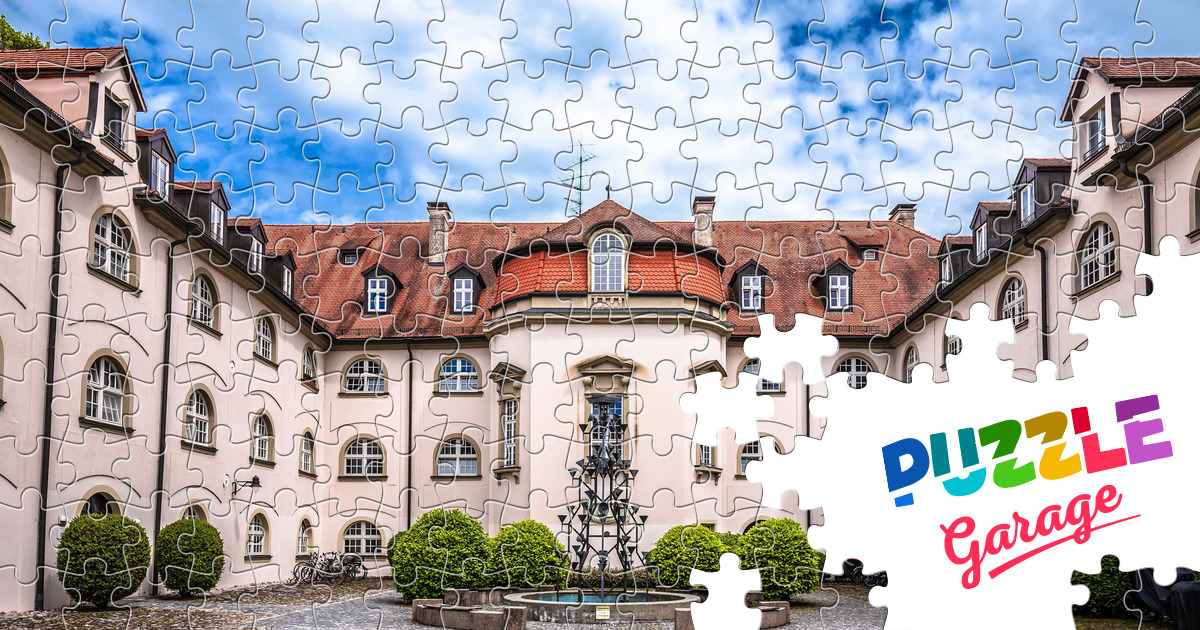 Former Max Barracks, Lindau Jigsaw Puzzle (Countries, Germany) | Puzzle ...