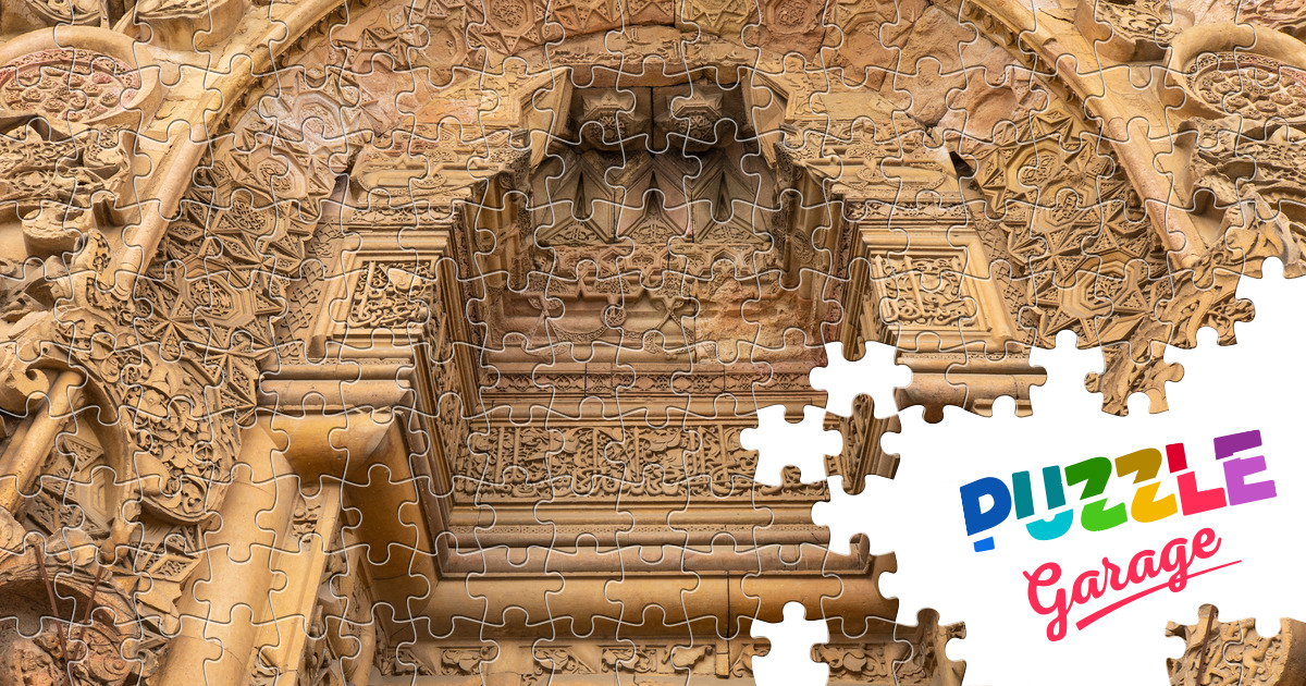 Portal of the Ulu-Jami Mosque, Divrigi Jigsaw Puzzle (Home, Facades ...