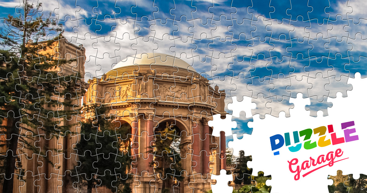 Palace of Fine Arts Jigsaw Puzzle (Countries, USA) | Puzzle Garage