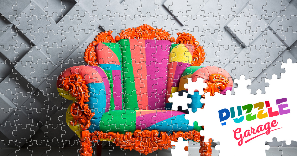 Bright armchair Jigsaw Puzzle (Home, Interiors) | Puzzle Garage