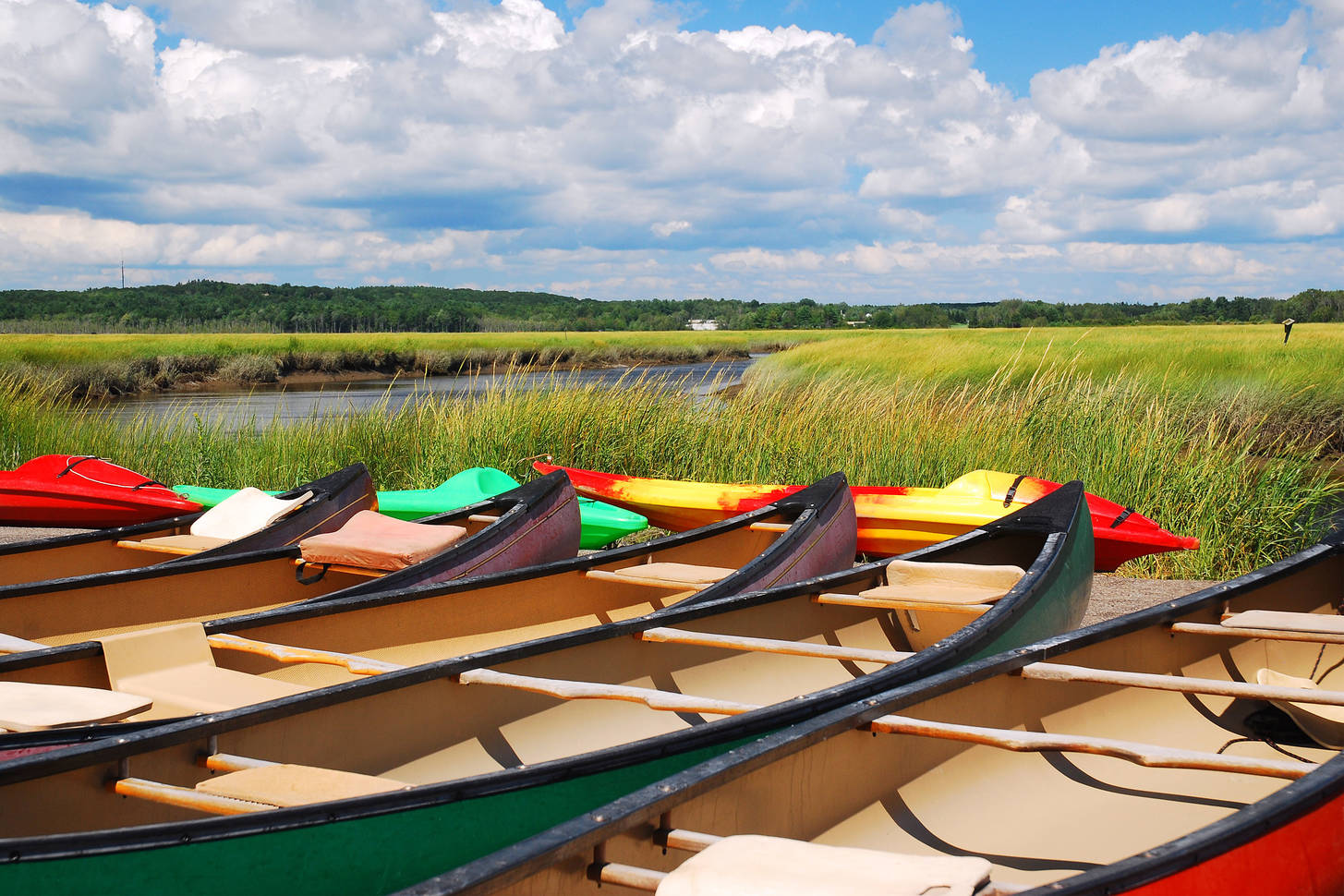 Canoe on the lake Jigsaw Puzzle (Technics, Ships) | Puzzle Garage