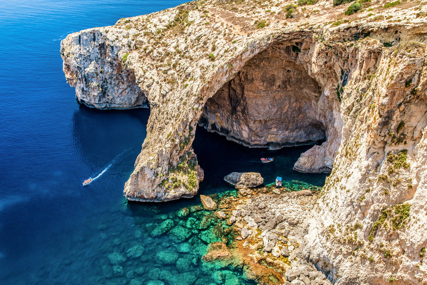 Blue Grotto in Malta Jigsaw Puzzle (Countries, Malta) | Puzzle Garage