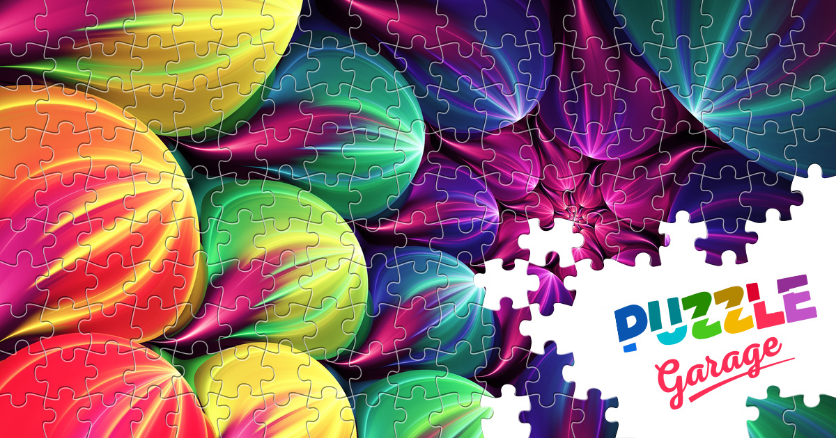 Abstract shapes Jigsaw Puzzle (Other, Abstraction) | Puzzle Garage