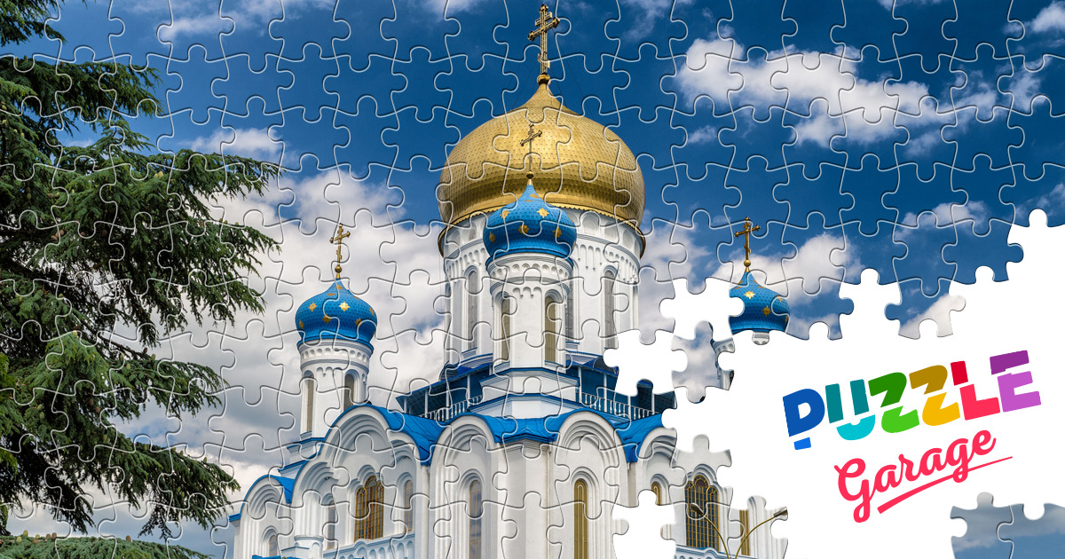 Cathedral of Christ the Savior in Uzhhorod Jigsaw Puzzle (Countries ...