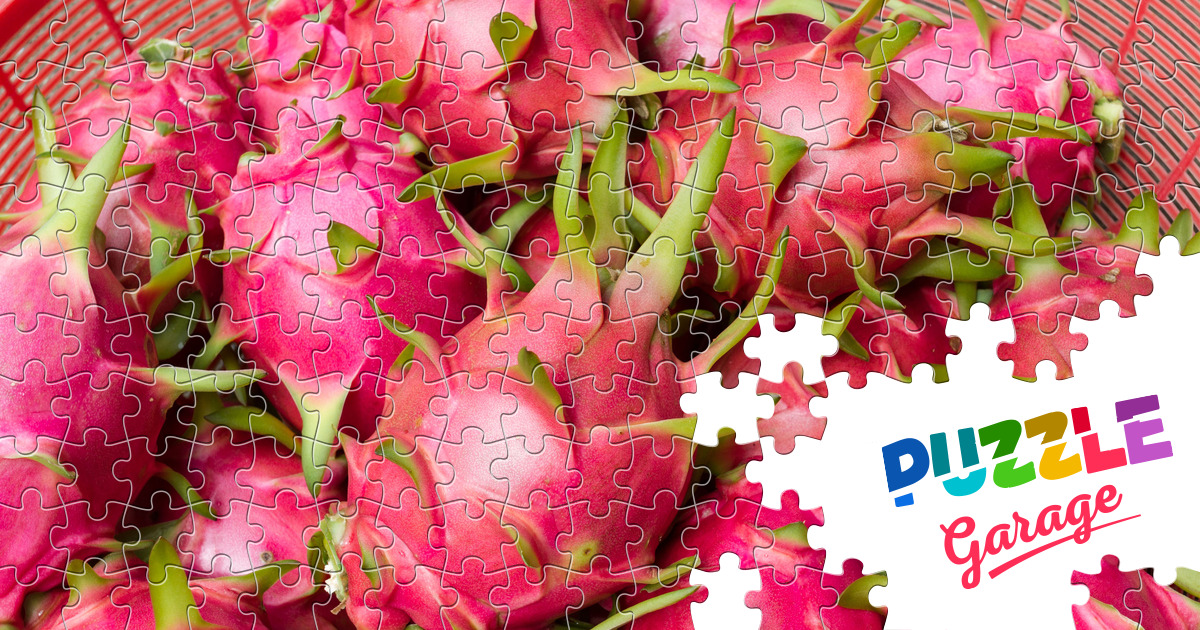 Pitaya Jigsaw Puzzle (Plants, Fruits) | Puzzle Garage