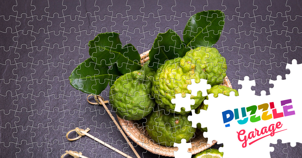 Kaffir lime Jigsaw Puzzle (Plants, Fruits) | Puzzle Garage