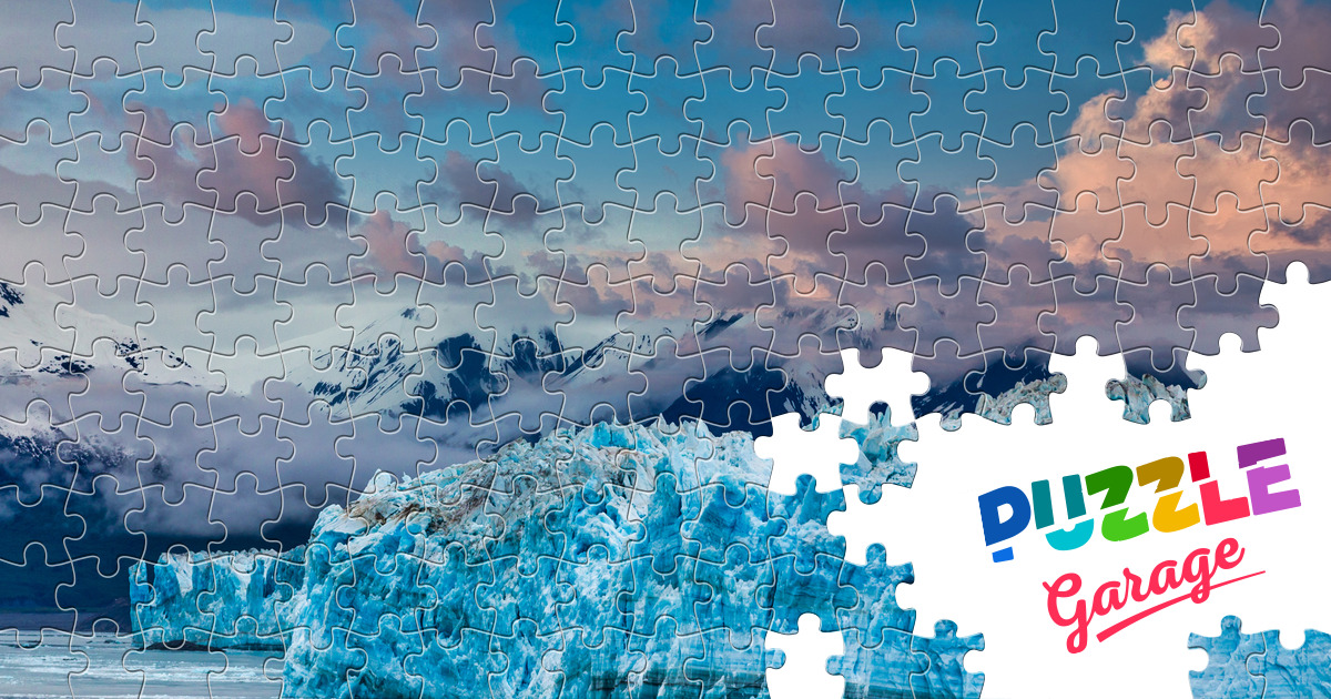 Hubbard Glacier, Alaska Jigsaw Puzzle (Countries, USA) | Puzzle Garage