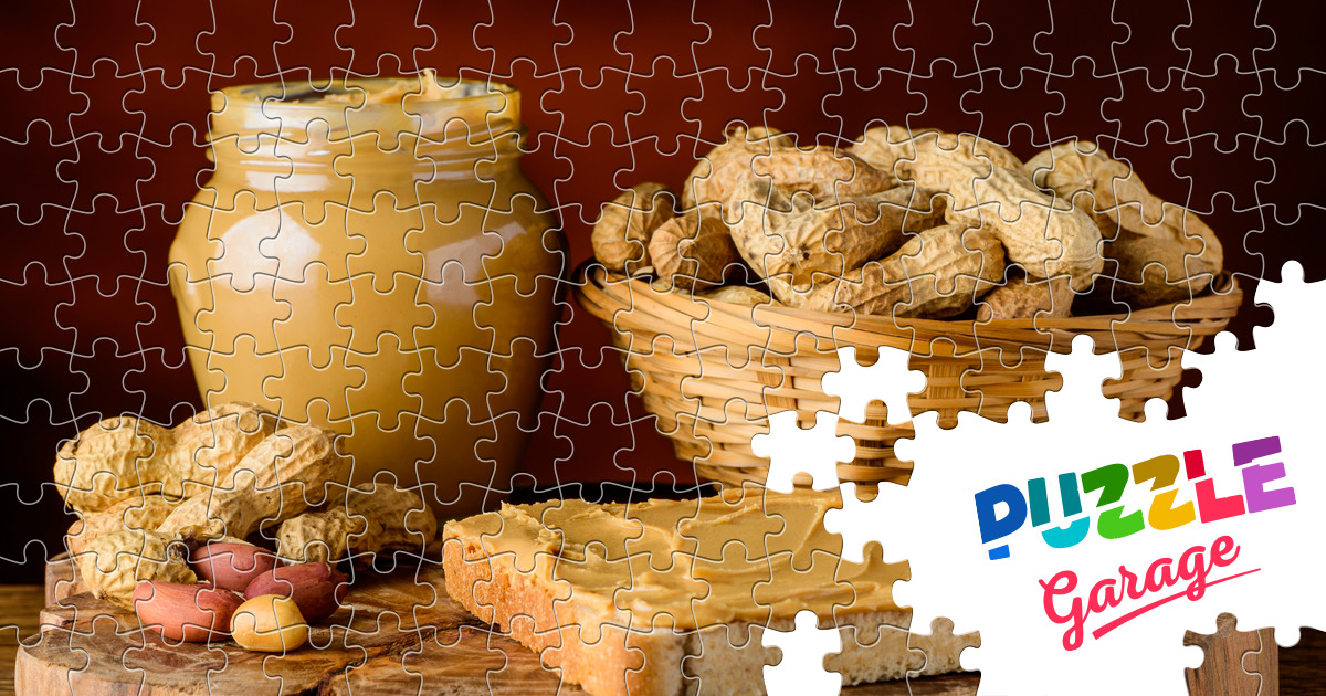 Peanuts and peanut butter Jigsaw Puzzle (Home, Food) | Puzzle Garage