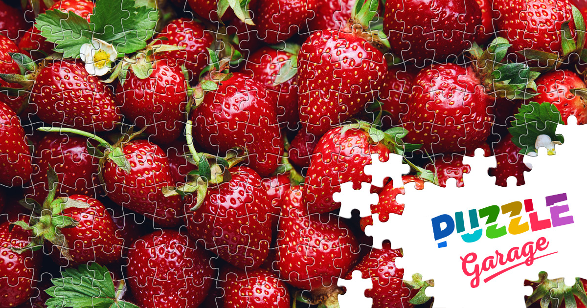 Ripe strawberries Jigsaw Puzzle (Plants, Berries) | Puzzle Garage