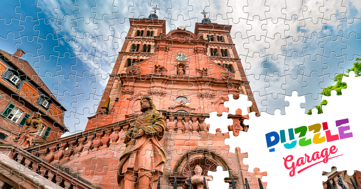 Amorbach Abbey Jigsaw Puzzle (Countries, Germany) | Puzzle Garage