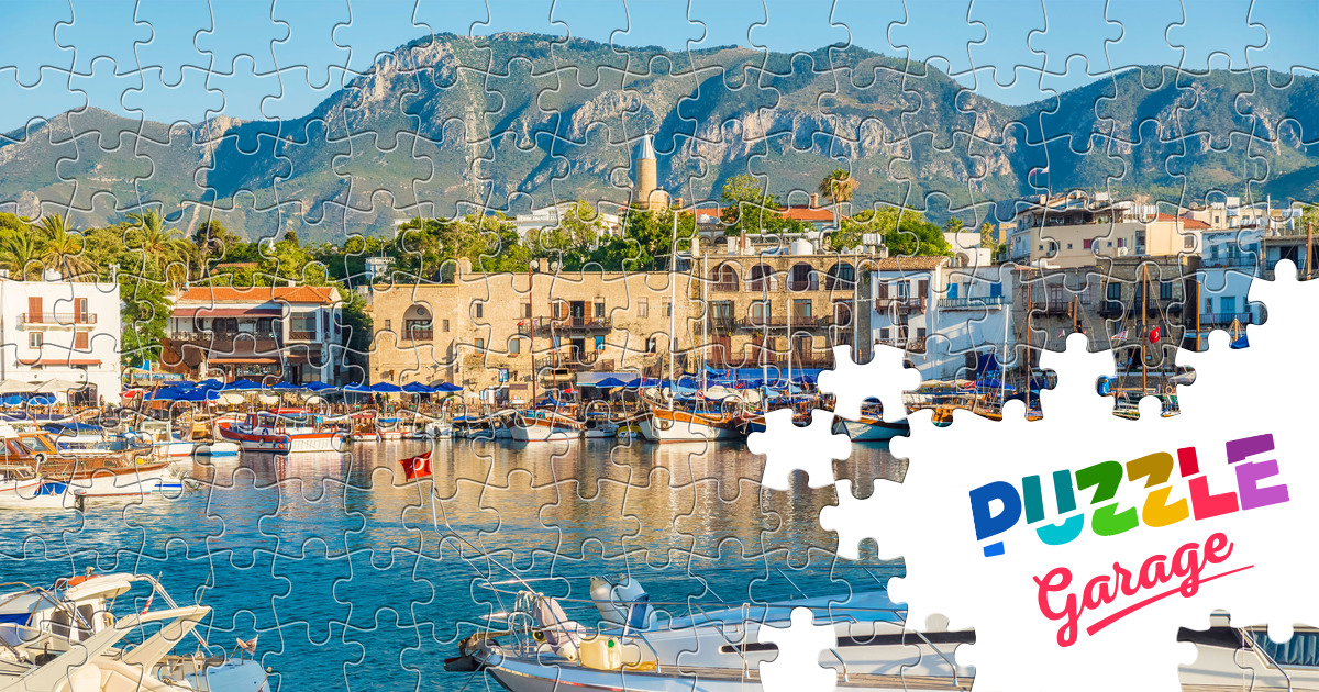 Harbor of Kyrenia Jigsaw Puzzle (Countries, Cyprus) | Puzzle Garage