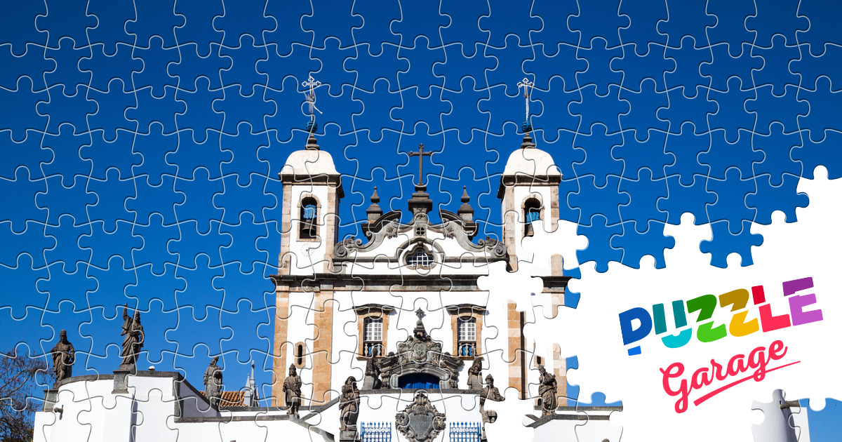 Pilgrimage Church, Congonhas Jigsaw Puzzle (Countries, Brazil) | Puzzle ...