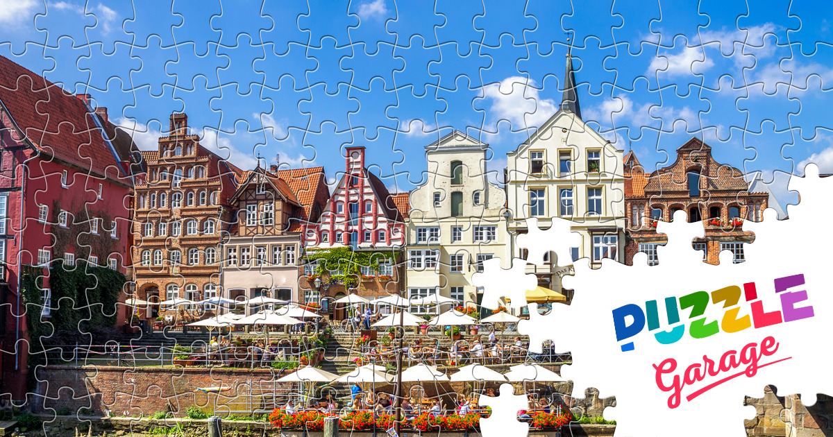 Lüneburg, Tyskland Jigsaw Puslespil (Lande, Tyskland) | Puzzle Garage