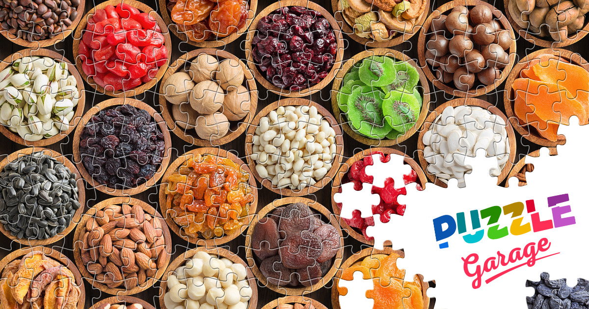 Assortment of spices and herbs in bowls Jigsaw Puzzle (Home, Food ...