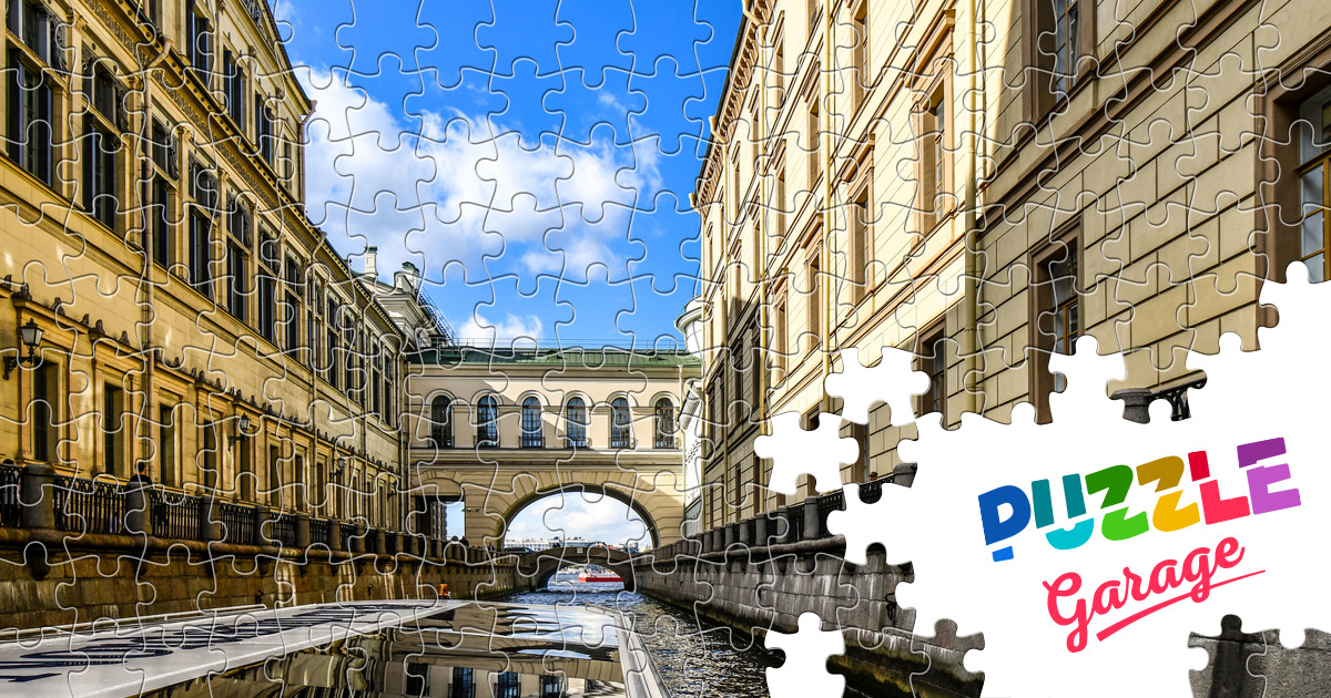 Arched bridge Jigsaw Puzzle (Countries, Russia) | Puzzle Garage