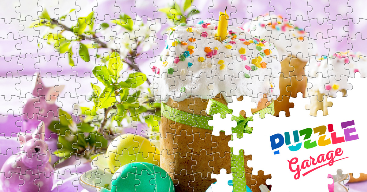 Traditional Easter cake Jigsaw Puzzle (Holidays, Easter) | Puzzle Garage
