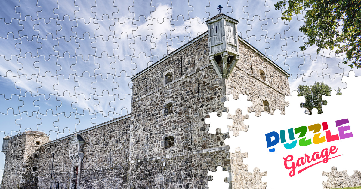Fort Shambly Jigsaw Puzzle (Countries, Canada) | Puzzle Garage