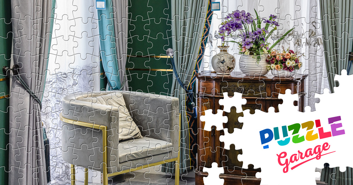 Vintage style interior Jigsaw Puzzle (Home, Interiors) | Puzzle Garage