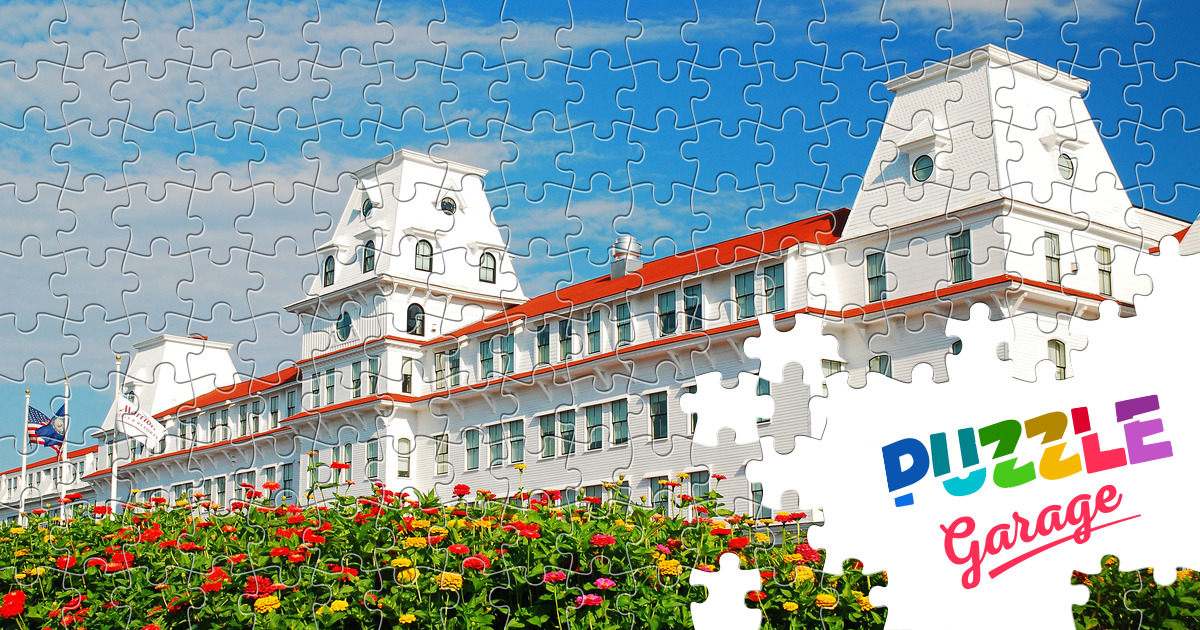 Hotel Wentworth by the Sea Jigsaw Puzzle (Countries, USA) | Puzzle Garage