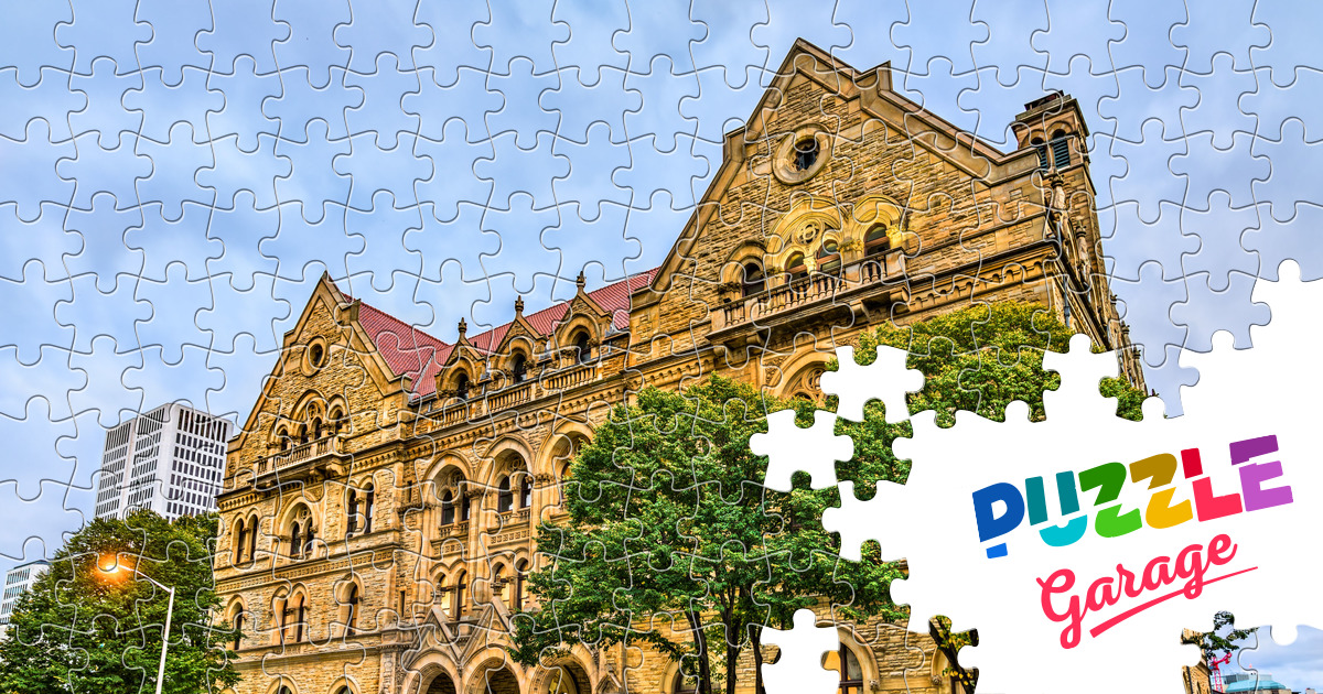 U.S. Post Office and Courthouse Jigsaw Puzzle (Countries, USA) | Puzzle ...