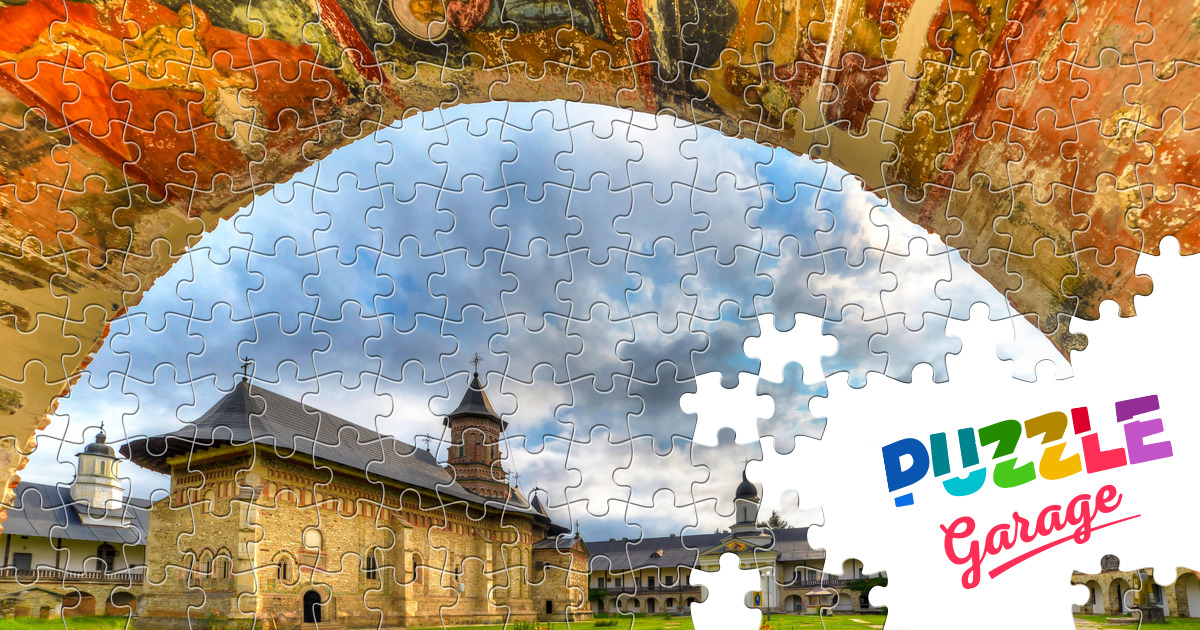 Nyametskaya Lavra Jigsaw Puzzle (Countries, Romania) | Puzzle Garage