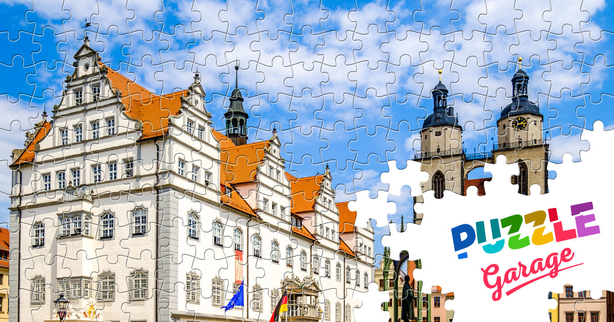 Wittenberg architecture Jigsaw Puzzle (Countries, Germany) | Puzzle Garage