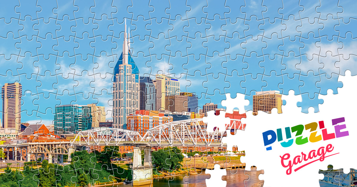 City of Nashville Jigsaw Puzzle (Countries, USA) | Puzzle Garage